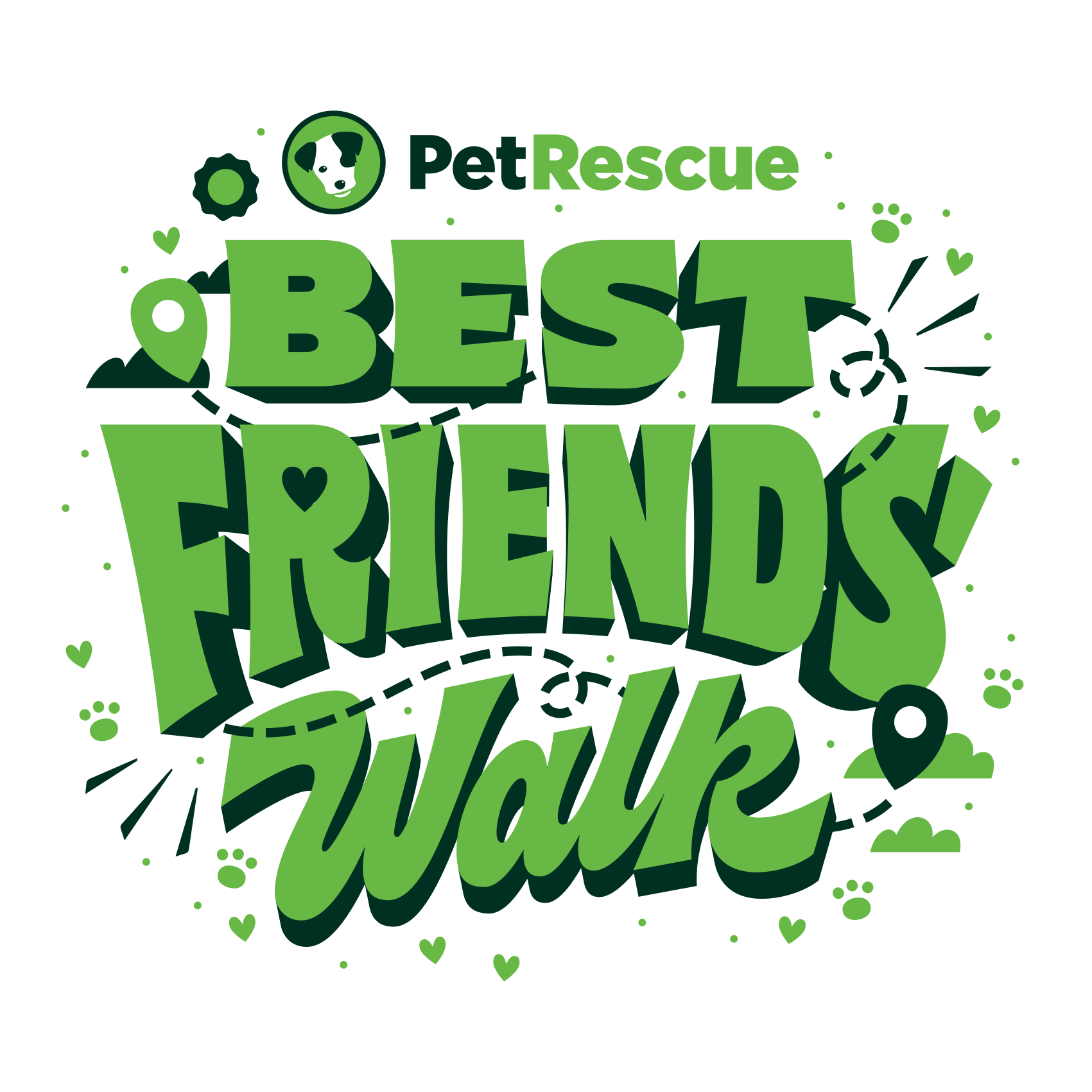 PetRescue Best Friends Walk Paw Patrol 